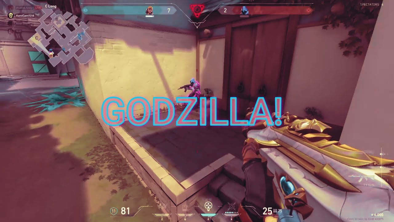 GODZILLA! HE A STONE COLD KILLA! (VALORANT MONTAGE) - YouTube