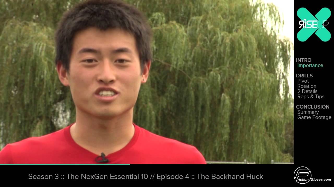 Throwing a Backhand Huck | RISE UP Ultimate S3 Ep4 [Preview] - YouTube