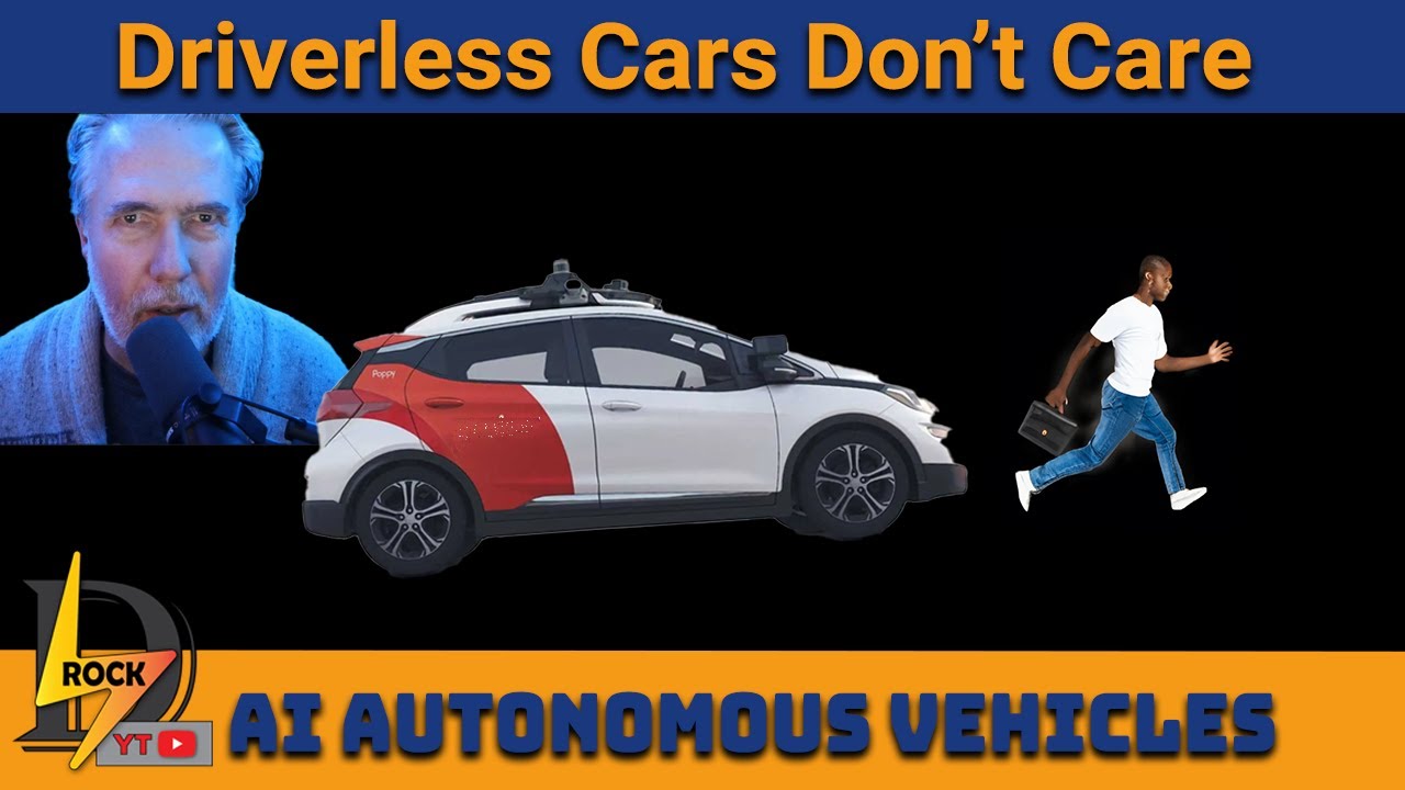🔴 Driverless Robot Cars Don't Care - Pedestrian Nearly Died - YouTube