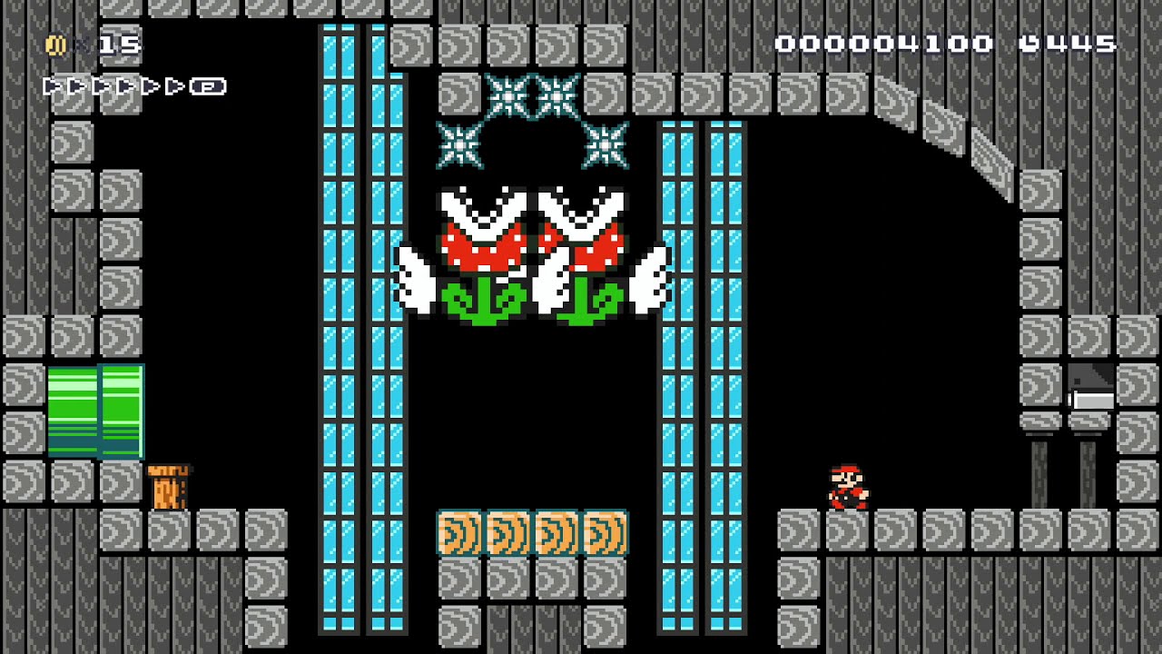 Tall Wall Tower ★ by ★Vaporeon★ 🍄 Super Mario Maker 2 #aht 😶 No ...