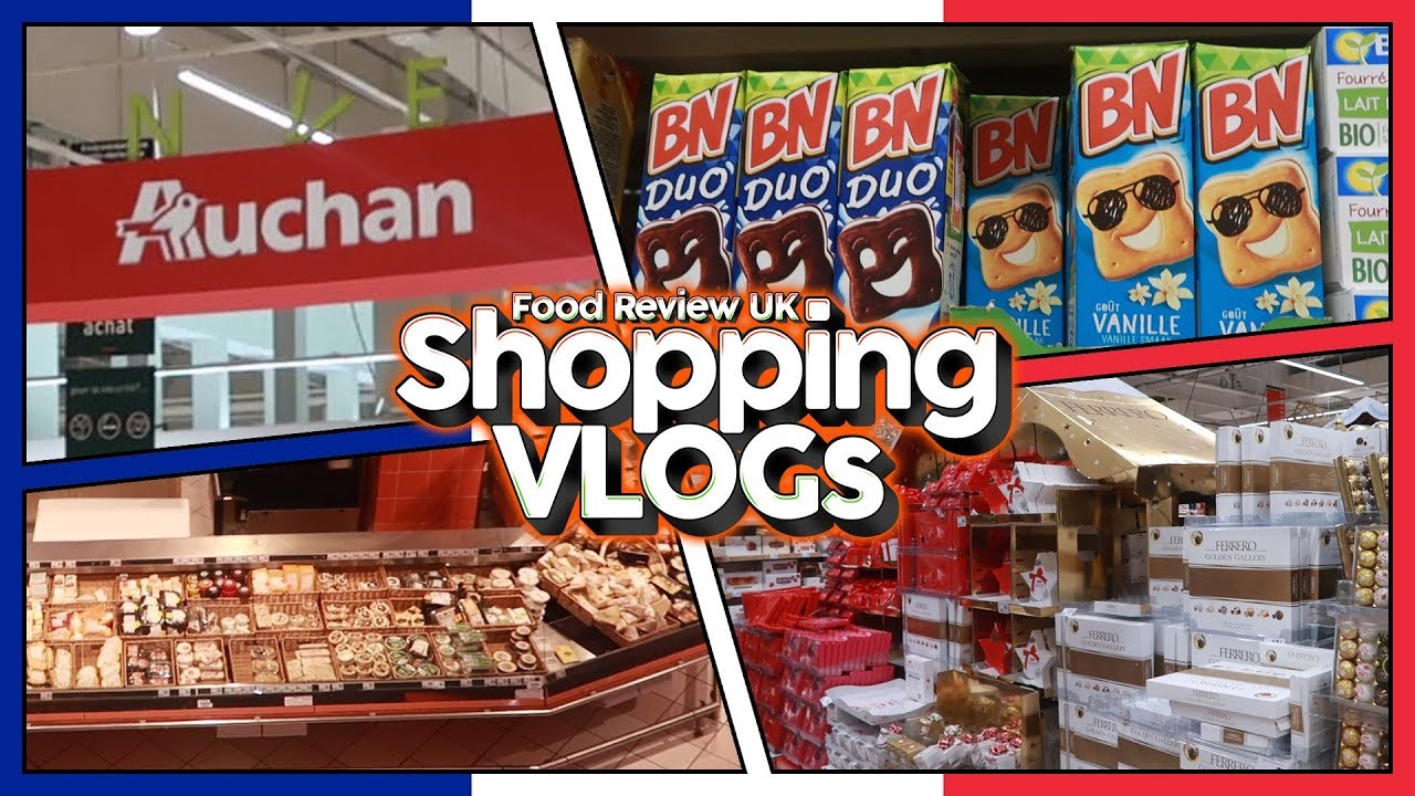 Shopping at Auchan, France | Shopping VLOG - YouTube