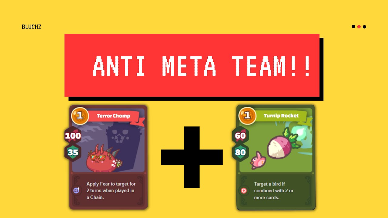 AXIE INFINITY | BEST TEAM TO COUNTER CURRENT META TEAMS! | RANK 2000 ...