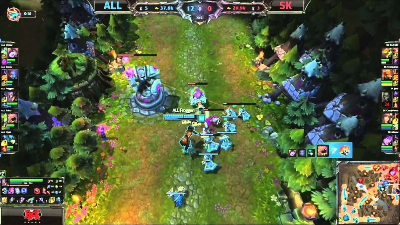 League of Legends - the first surrender in the summer split! - YouTube