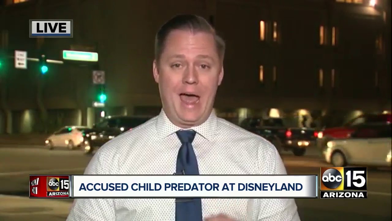 Accused Sex Offender Takes Disneyland Vacation Youtube