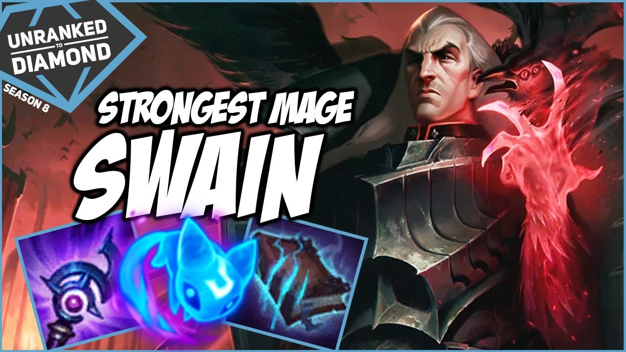 STRONGEST MAGE IN THE GAME, SWAIN - Unranked to Diamond - Ep. 57 ...