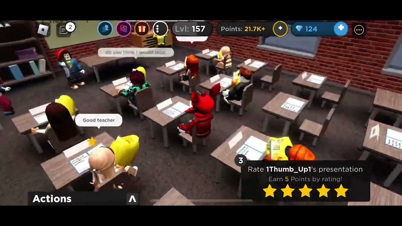 Roblox presentation experience ( make everyone do all actions) - YouTube