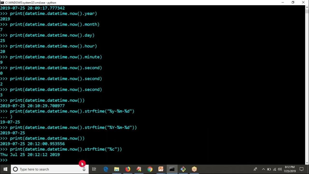 Introduction to datetime module - YouTube