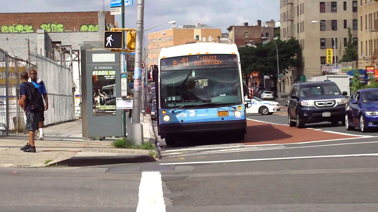 MTA New York City Bus: NovaBus LFSA #5776 Bx41 +SBS+ @ Webster Av ...