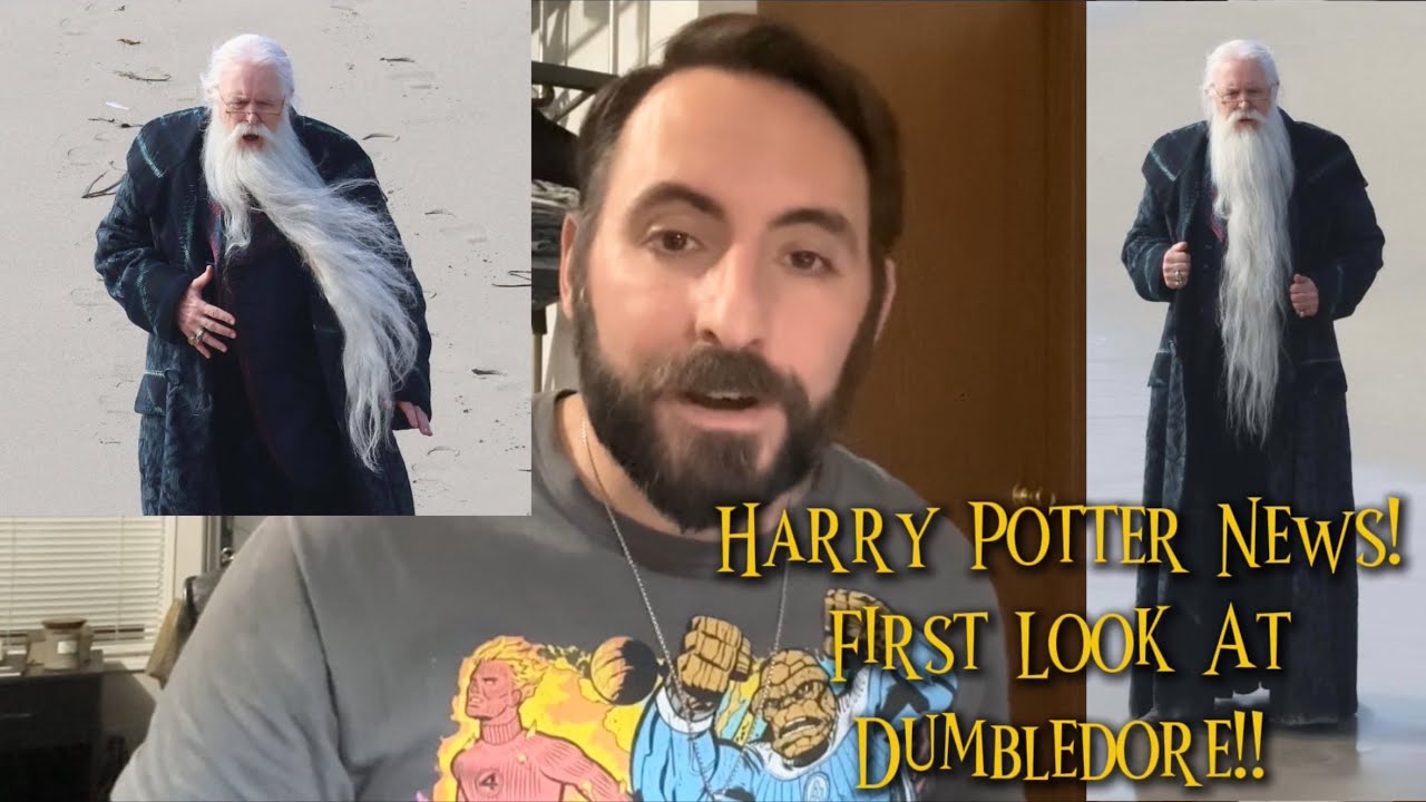 Harry Potter News - First Look at Albus Dumbledore hbomax #harrypotter ...