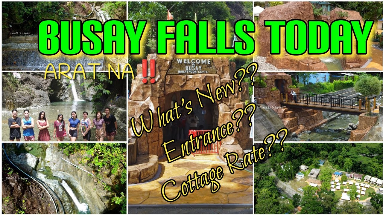 BUSAY Falls Resort is Now Open💦🍃 - YouTube
