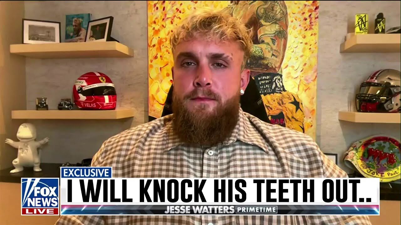 Jake Paul savagely warns Mike Tyson if he tries to bite his Ear.. - YouTube