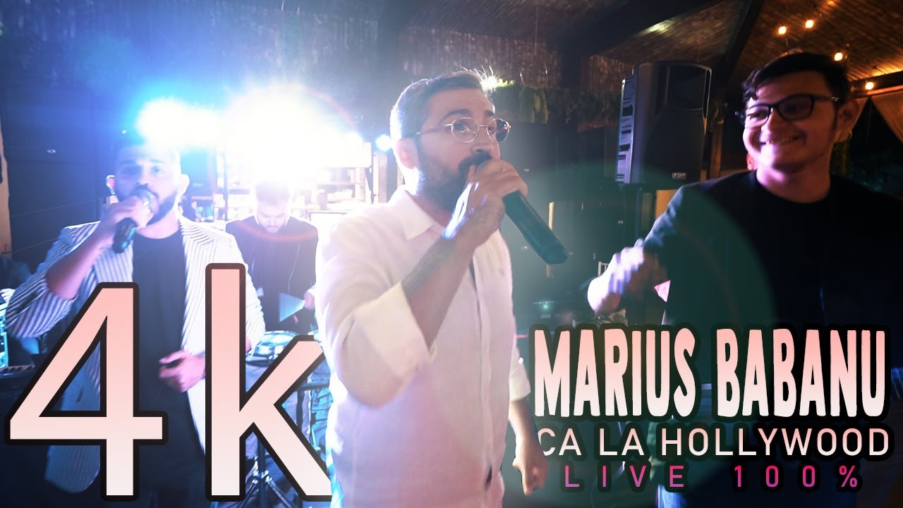 Marius Babanu - Ca la Hollywood #live 4k 2023 Botez Matei - YouTube Music