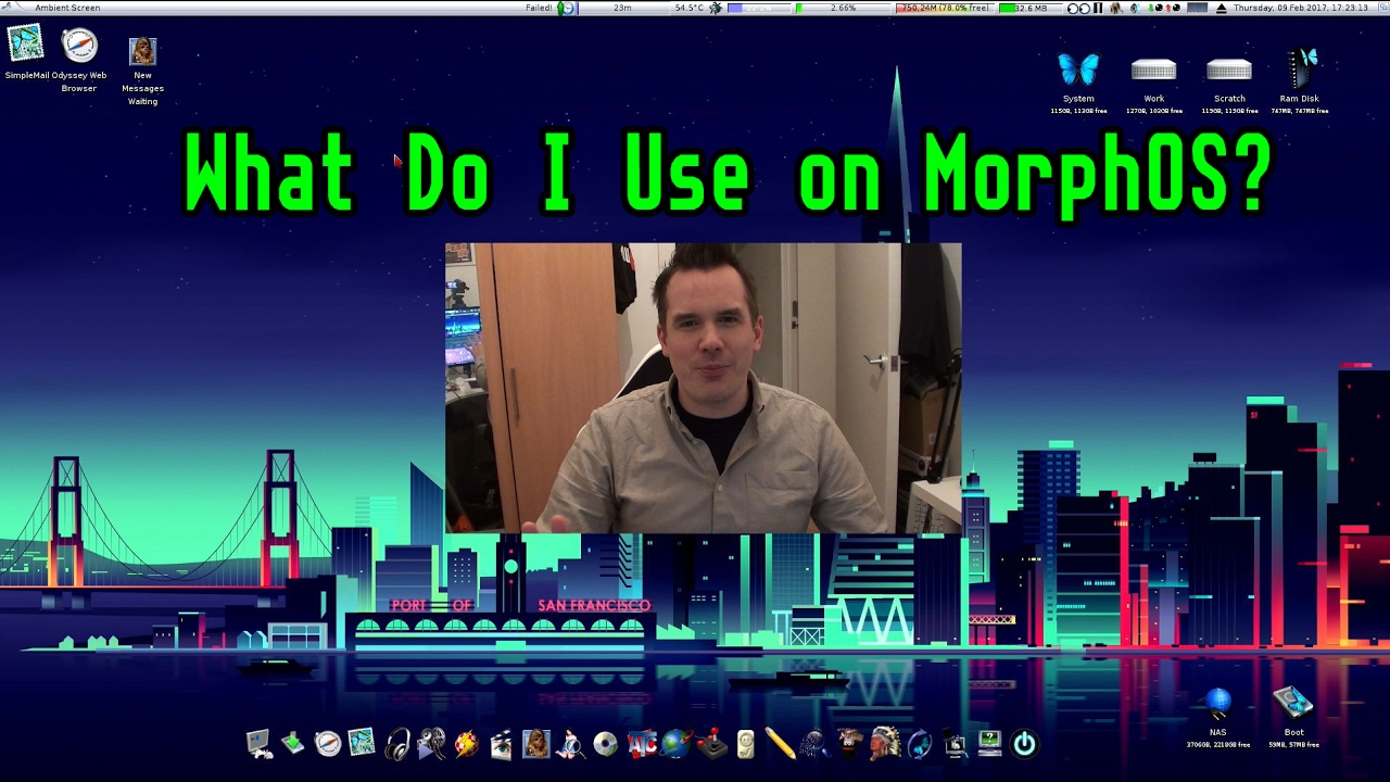 MorphOS (Next-Gen Amiga): What's In My Dock? - YouTube