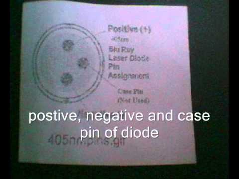 How to build a high powered blu ray laser - YouTube