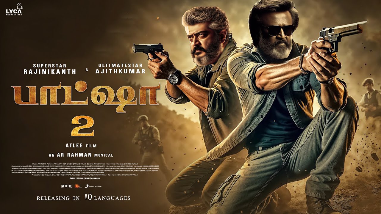 Baasha 2 - Official Trailer | Rajinikanth | Ajith Kumar | Aniruth ...