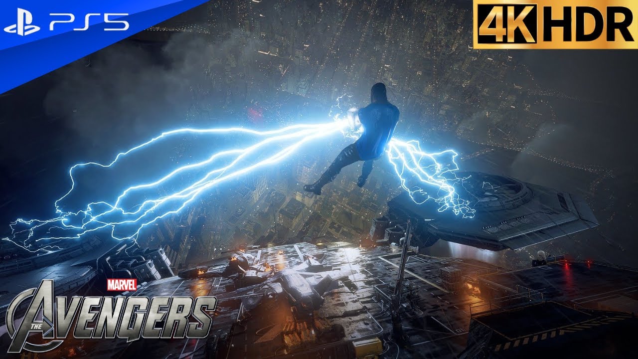 PS5 Thor Gameplay in Marvel's Avengers 4K HDR 60 FPS | PS5 Gaming - YouTube