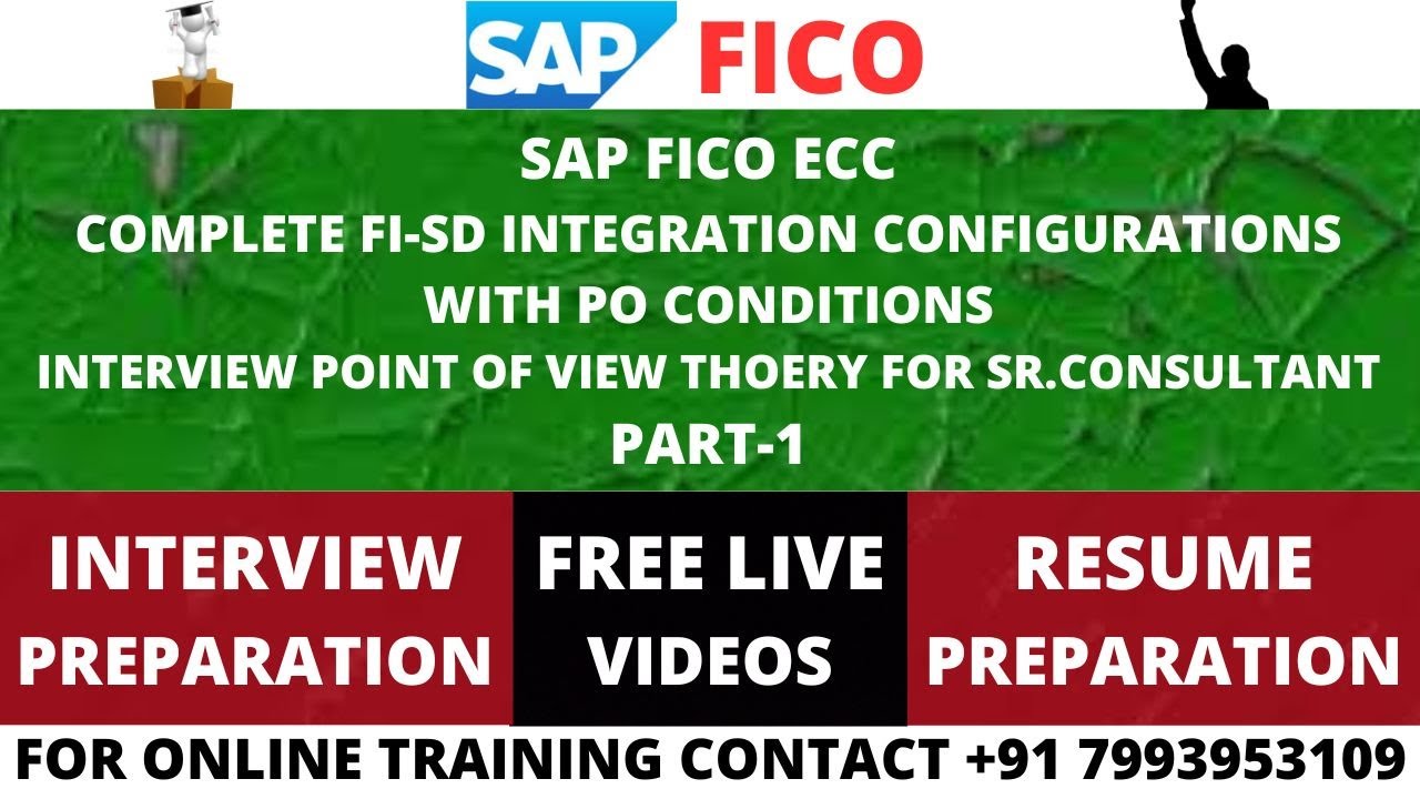 SAP FICO ECC. FI-SD COMPLETE INTEGRATION CONFIGURATIONS WITH PURCHASE ...