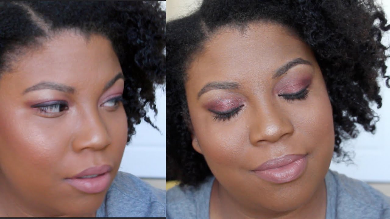 soft fall makeup( women of color friendly) - YouTube