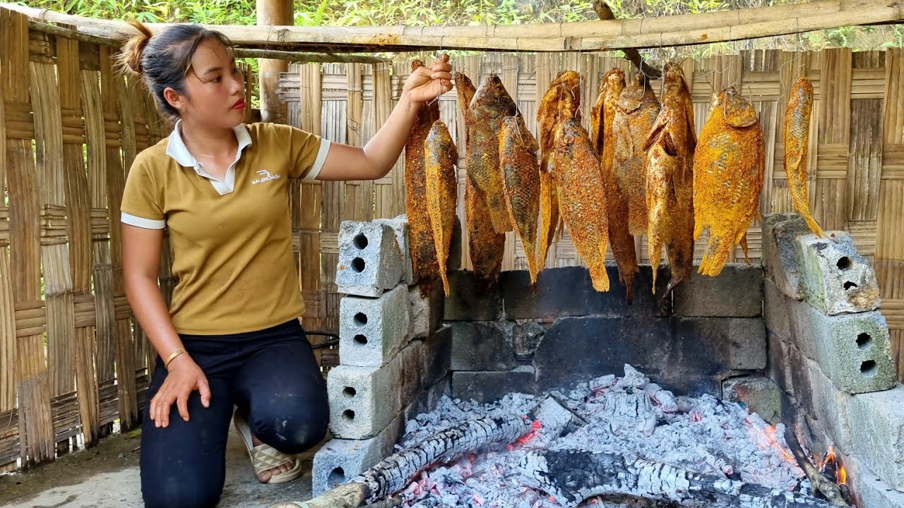 Harvesting Process Making Smoked Fish - Marinating & preserving fish ...