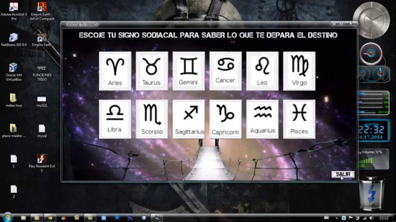 HOROSCOPO SIMPLE EN VISUAL BASIC 6.0 - YouTube