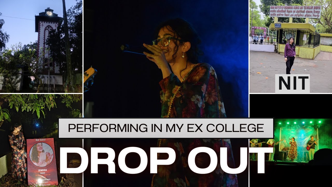 NIT DROPOUT PERFORMS IN HER COLLEGE | ZENDRIA - YouTube