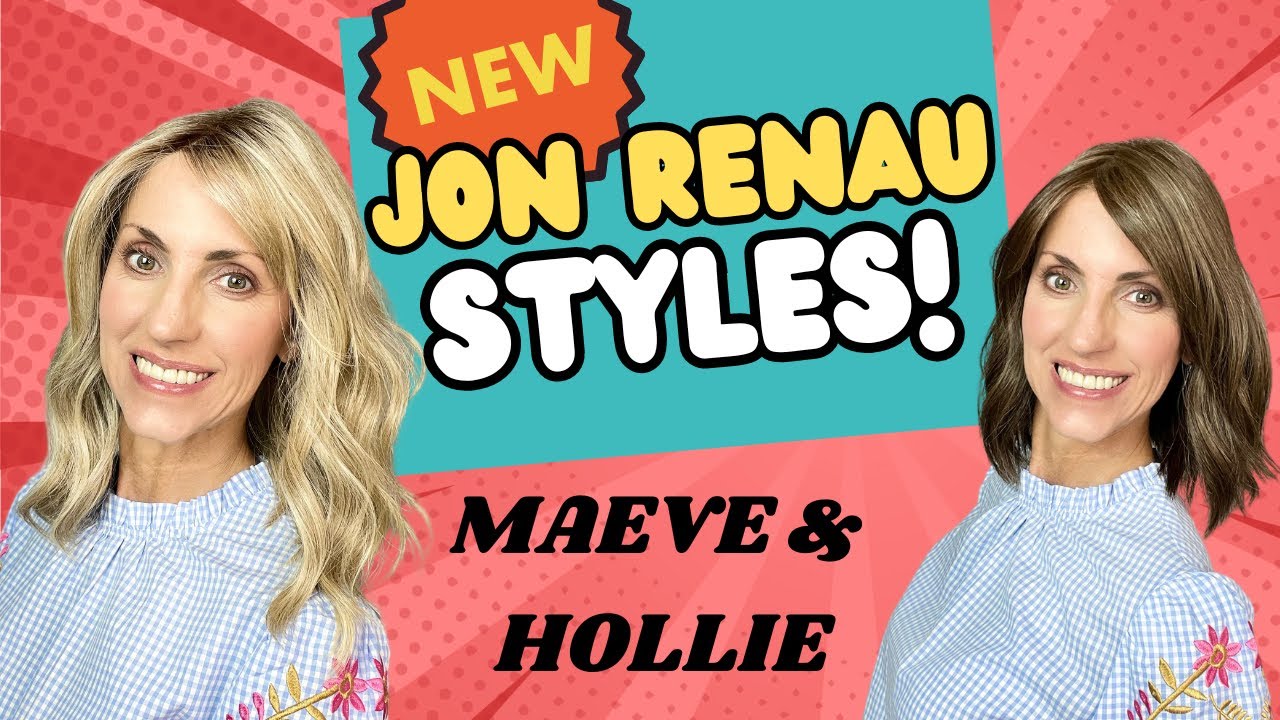 2 NEW RELEASE Jon Renau Wigs! MAEVE & HOLLIE! Double Wig Review! - YouTube