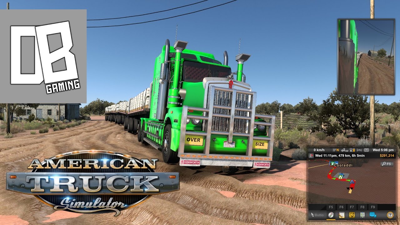 ATS : hauling this road train massive mission turns into wild night run ...