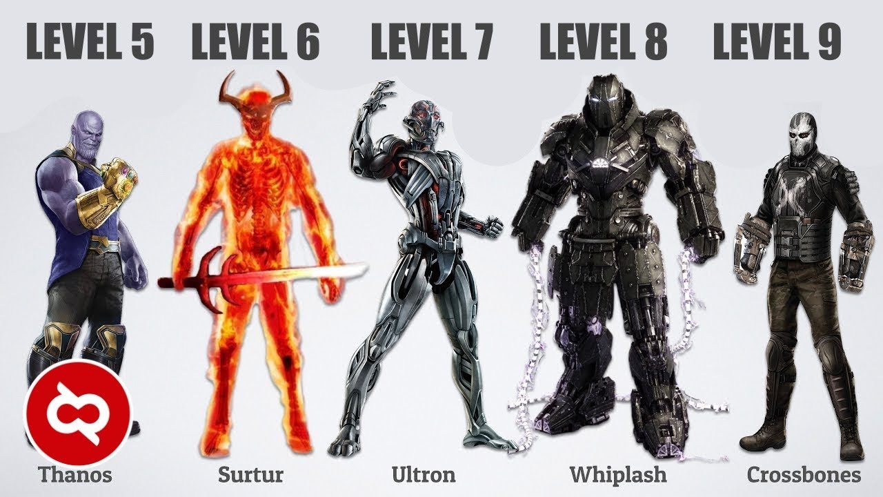 10 Musuh Superhero terkuat Di Jagat Marvel - YouTube