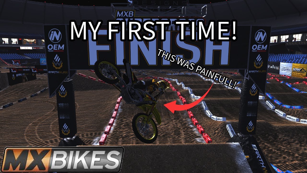 My First Time Trying Out Supercross in MX Bikes! - YouTube