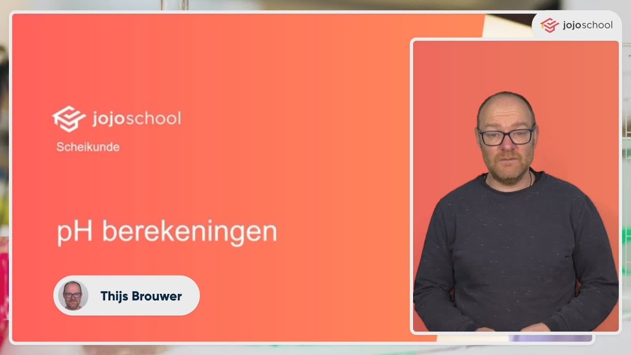 pH berekeningen - Scheikunde - HAVO - YouTube
