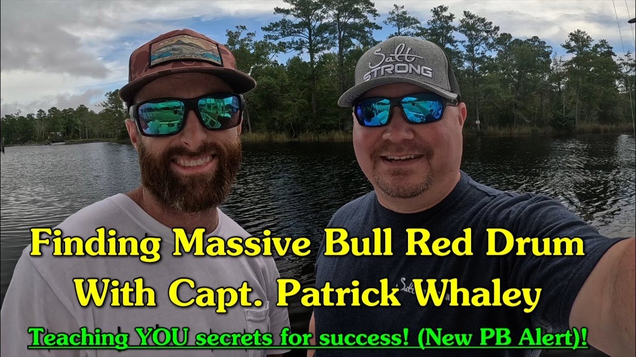 Pamlico Sound Red "Bull" Drum with Capt. Patrick Whaley - YouTube