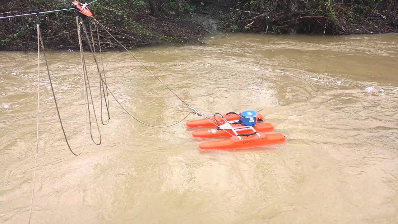 Stream Pro ADCP channel profiler - YouTube