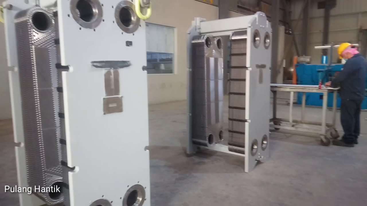 How to install new Gasket for Plate Heat Exchanger - YouTube