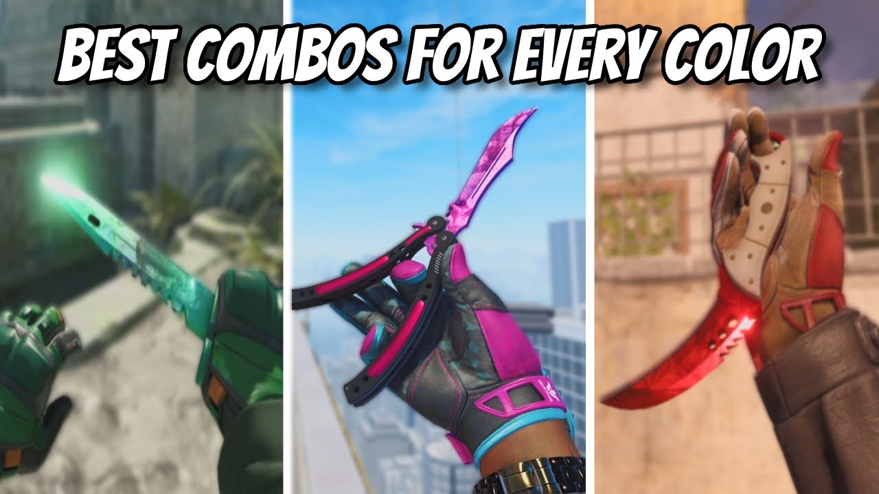 Best Skin Combos for Every Color in CS2! ($500 Knife Giveaway) - YouTube