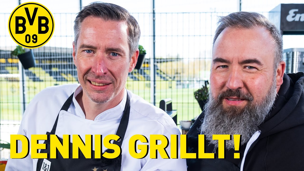 BVB Team Chef vs. BBQ World Champion | Barbecuing with Dennis: Fish ...