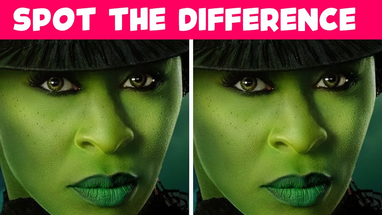 Spot the Difference: Wicked Movie - YouTube
