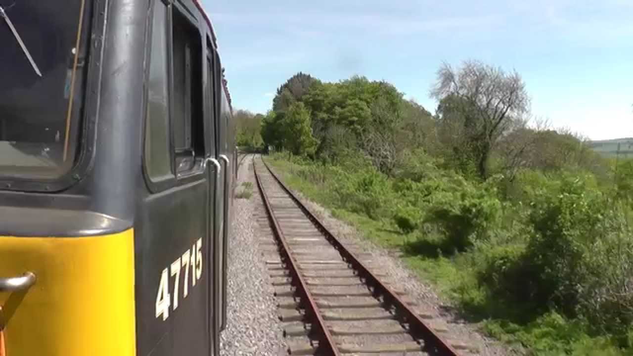 A Day with BR Class 47 47715 'Poseidon' at the Wensleydale Railway - 19 ...