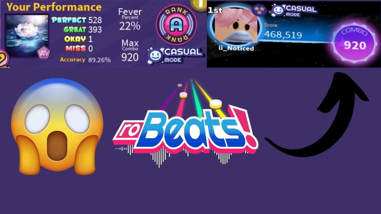 Roblox RoBeats Full Combo!!!!! - YouTube