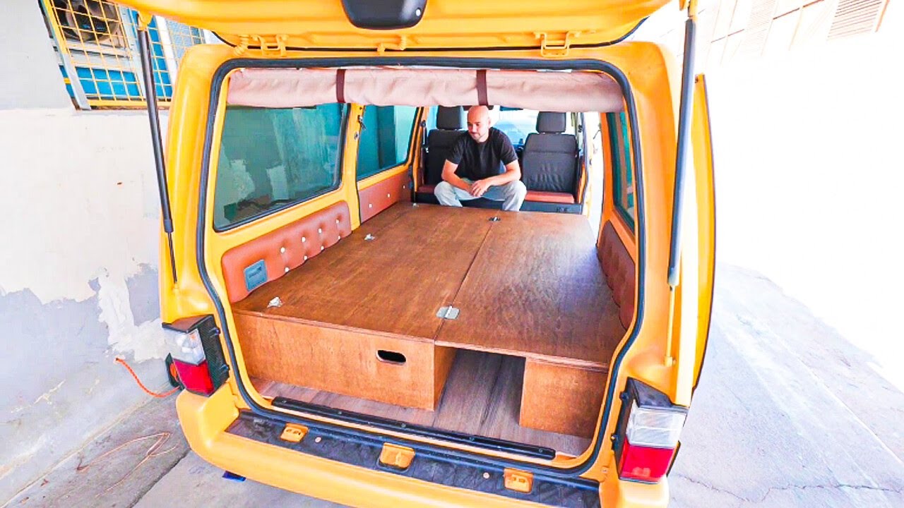 Mini Van Camper Upgrade. Turn your old Car into Comfortable one - YouTube