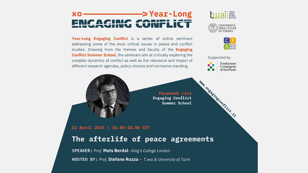 The afterlife of peace agreements | Mats Berdal - YouTube