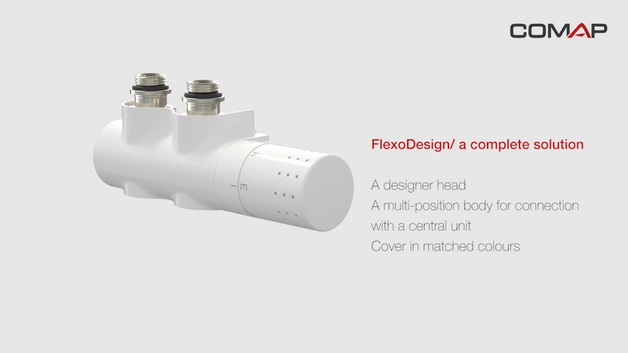 COMAP thermostatic FlexoDesign - YouTube