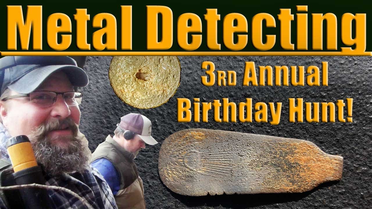 #226 Metal Detecting, 3rd Annual Birthday Hunt! - YouTube