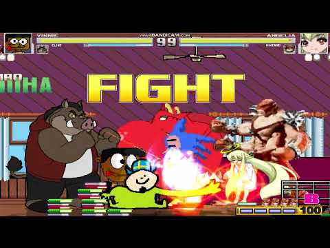 Mugen Team Vinnie Gill Vs Team Angelia