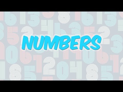 10 dk'da English Numbers (İngilizce Sayılar)