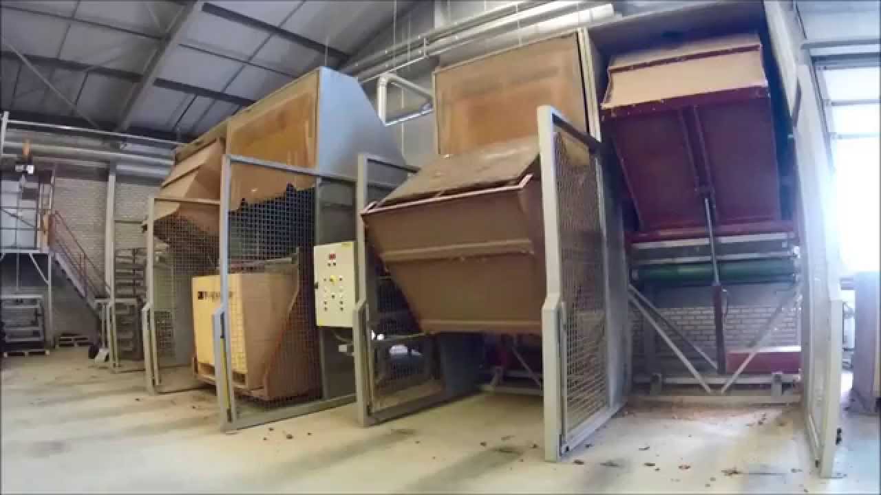 ERC automatic box tipper - YouTube