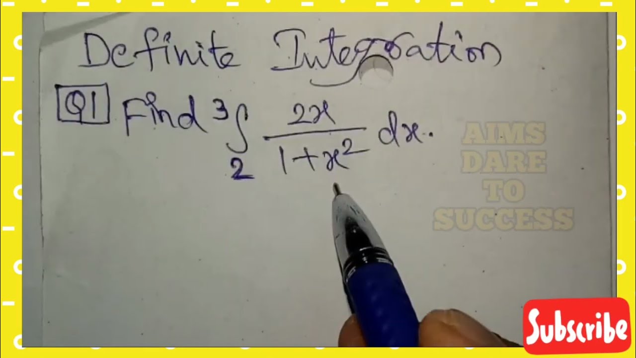 1-12 Definite Integration Super Short Cut Tips Tricks Integral 2 to 3 ...