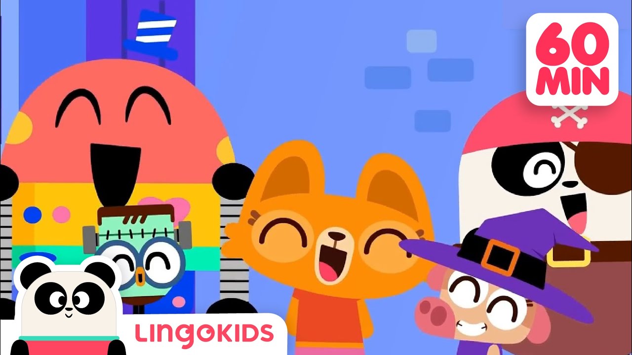 LINGOKIDS BABY BOT BEST SONGS 🤖🎶 Dance and Learn with BABY BOT - YouTube
