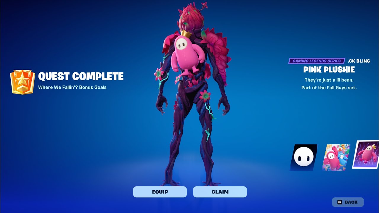 How to get the Fall Guys Bean for FREE in Fortnite! - YouTube