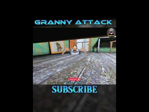 Granny Attack gameplay short video / granny and grandpa short video granny funny moments #shorts ...