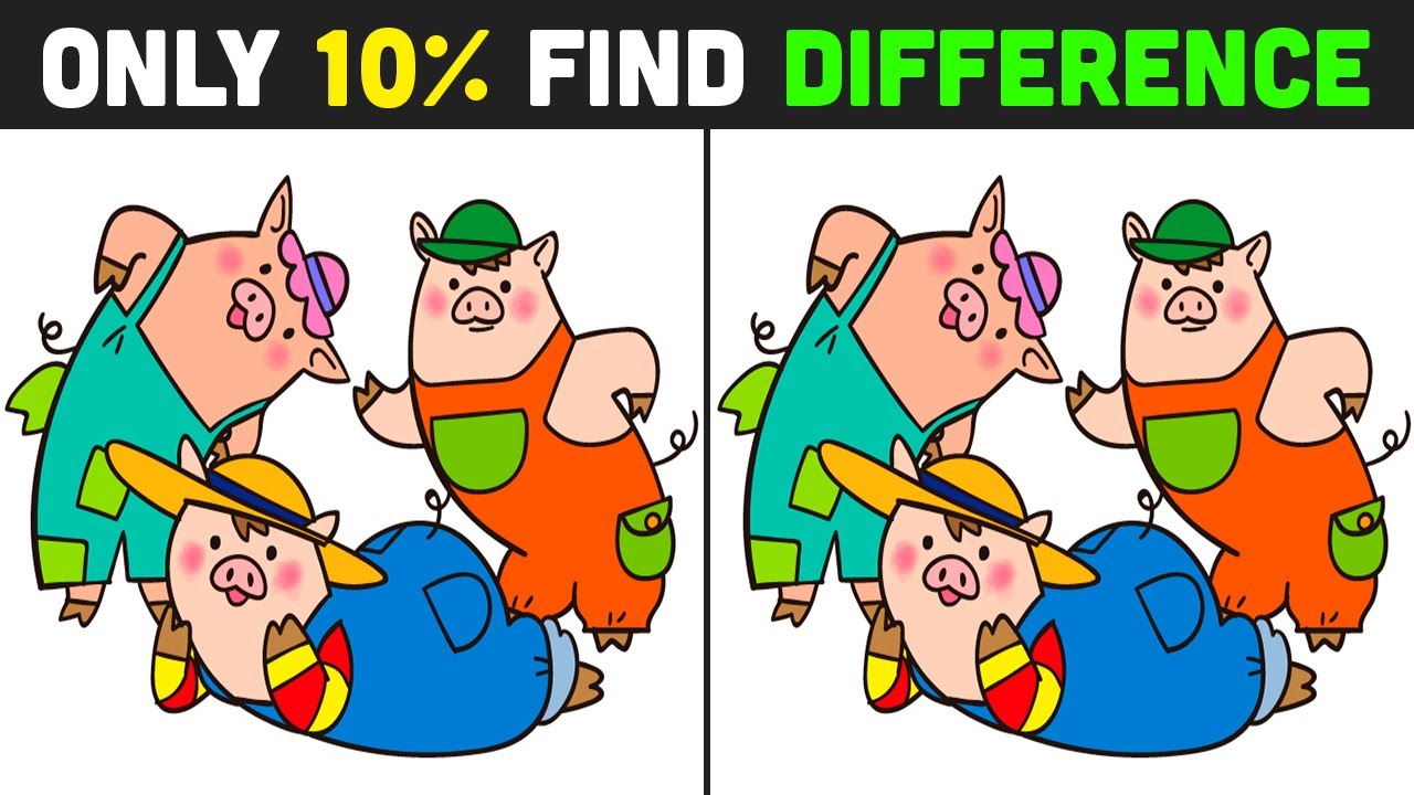 Spot The Difference : Can You Find Them All? [ Find The Difference #30 ...